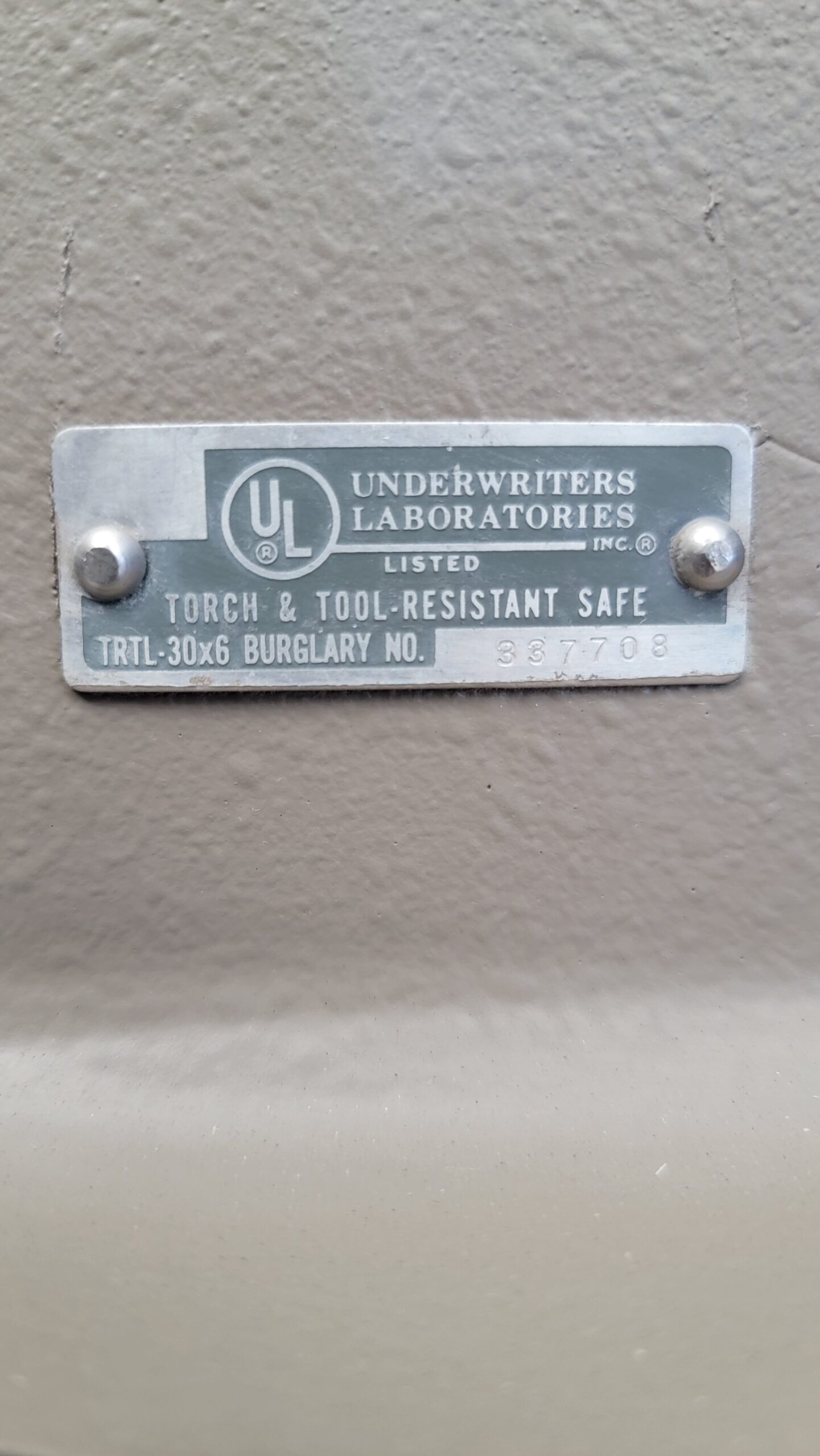 Diebold TRTL-30X6 Ultra High Security Safe