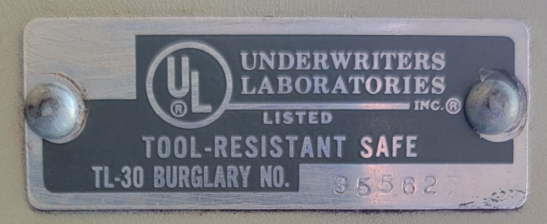 ISM Cash Vault TL-30 Composite Body Safe