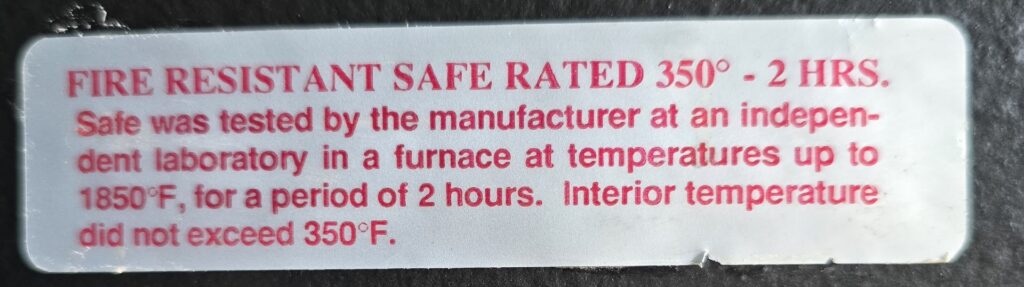 Amsec Amvault CF6528 Composite Body TL-30 Safe - Refurbished