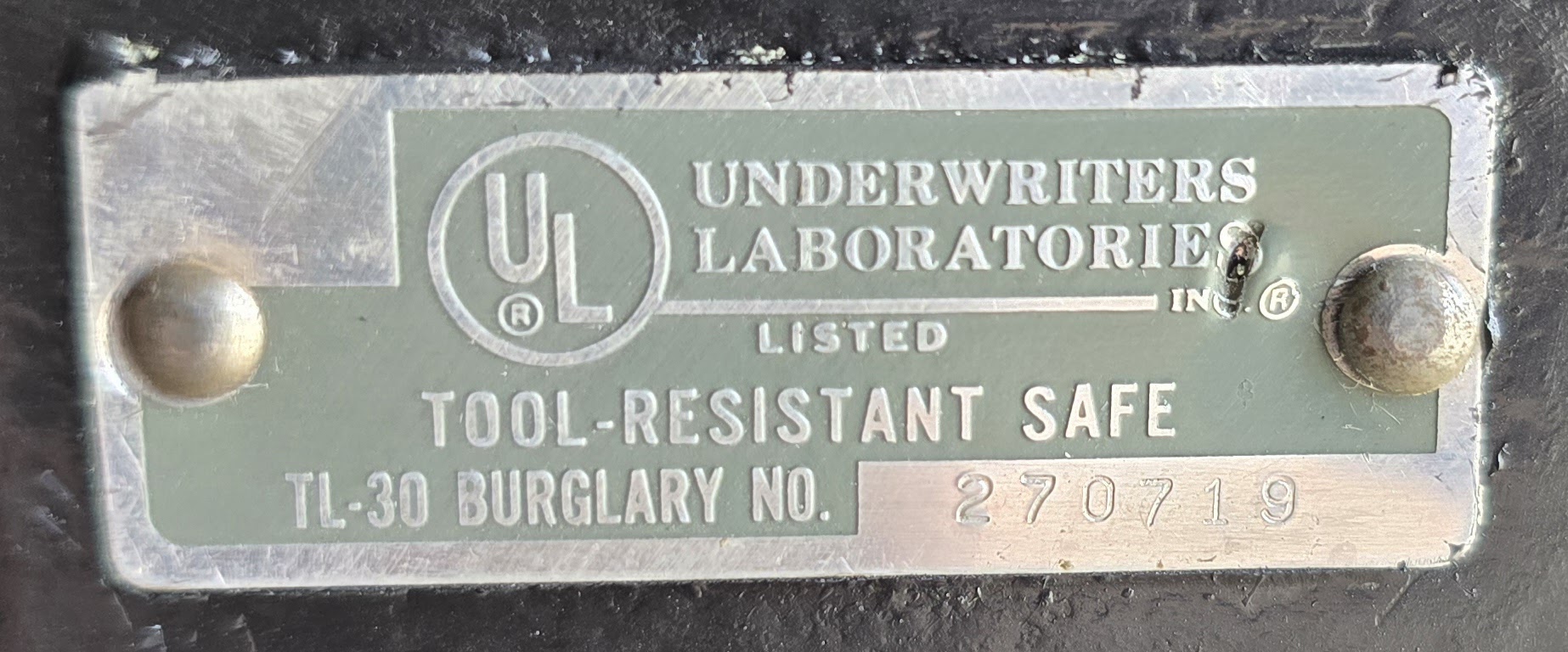 ISM Jewel Guard Plate Body TL-30 Safe - Refurbished