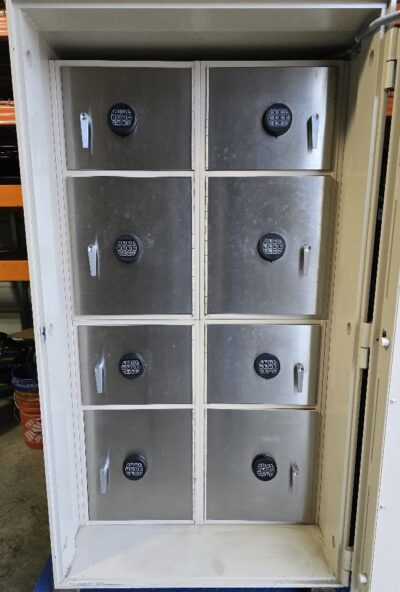 Diebold CashGard Plate Body TL-15 Safe - 8 lockers