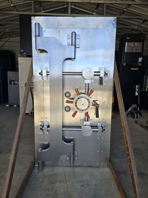 Mosler Crane Hinge Vault Door - Restored and Ready to Install