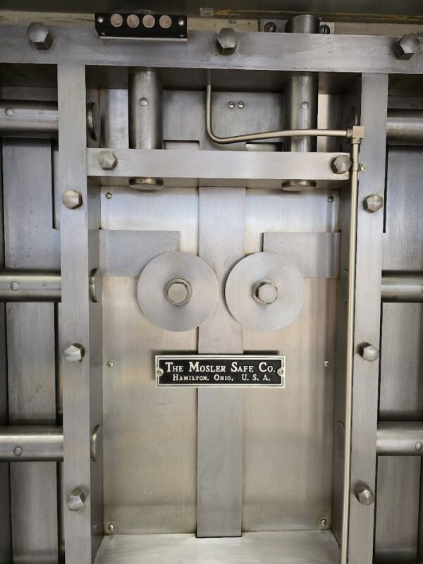 Mosler Crane Hinge Vault Door - Restored and Ready to Install