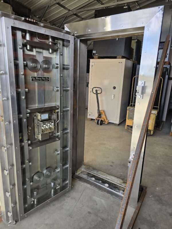 Mosler Crane Hinge Vault Door - Restored and Ready to Install
