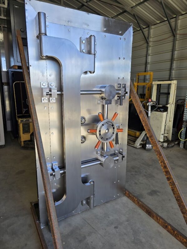 Mosler Crane Hinge Vault Door - Restored and Ready to Install