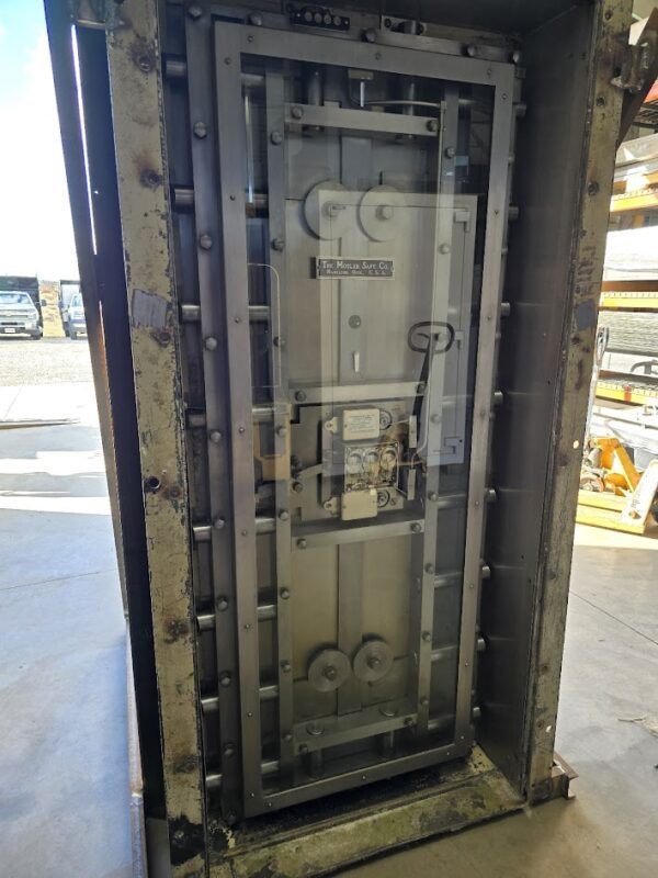 Mosler Crane Hinge Vault Door - Restored and Ready to Install