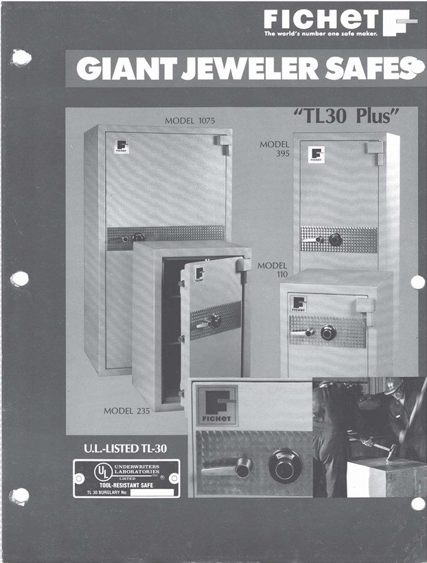 Fichet-Bauche Composite Body TL-30 Safe